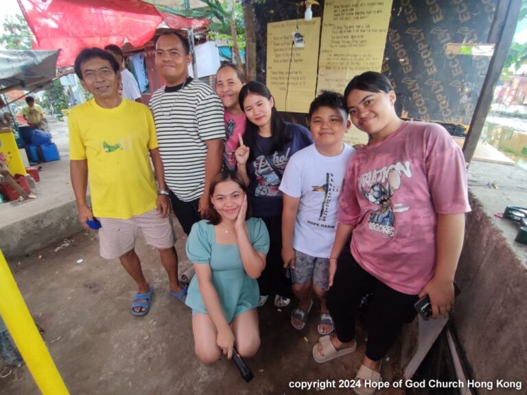 The Philippine Mission Trip – Manila – Hope of God Church Hong Kong