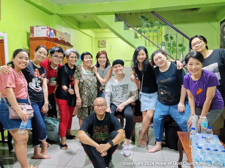 The Philippine Mission Trip – Manila – Hope of God Church Hong Kong