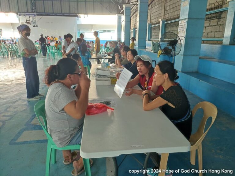 The Philippine Mission Trip – Manila – Hope of God Church Hong Kong